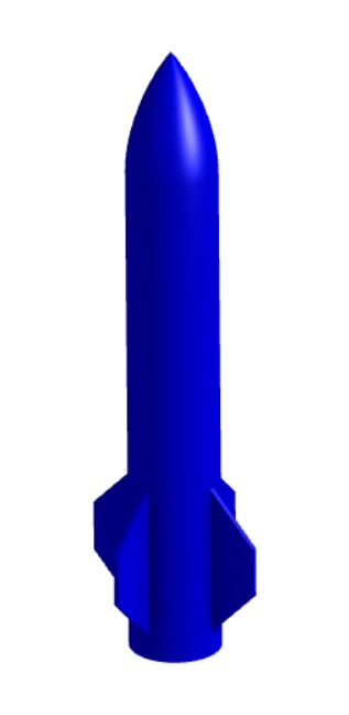 Free STL file easy print small rocket 🤏 ・Object to download and to 3D ...