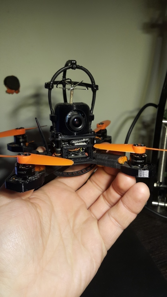 免费 3D 文件 GB130 Frame addons [Leg/motor quard, LED mount, Camera Mount for MC02 and TX02] 🖼️ ・可下载 ...