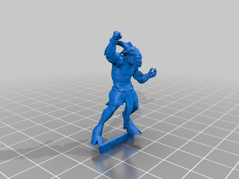🩸 Blood Bowl Beastman #1・Free 3D File for ・Cults