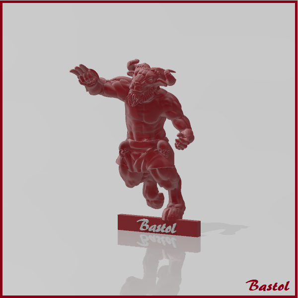 🩸 Blood Bowl Beastman #4・Free 3D File for ・Cults