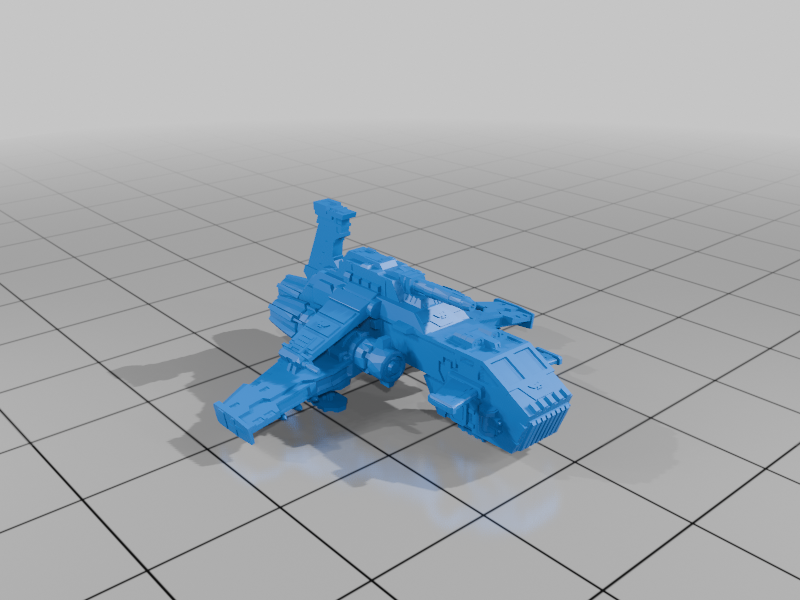 3D-Datei Fleet Commander Thunderhawk kostenlos 🚀 ・Modell zum 3D-Drucken ...