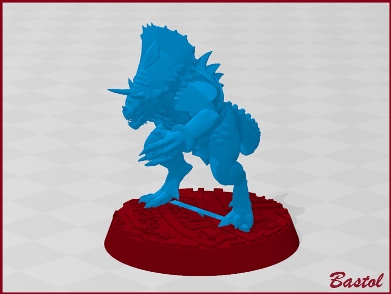 Free STL file FANTASY FOOTBALL Aztec Base + Aztec Base With Number 🏈 ...