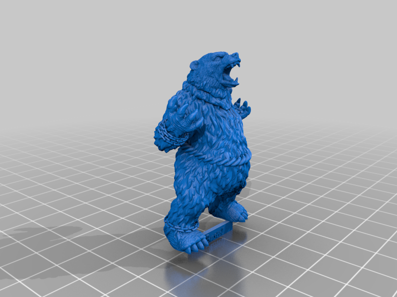 🩸 Blood Bowl - Kislev Bear(s)・Free STL File for ・Cults