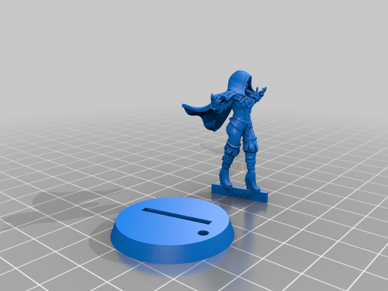 🩸 Blood Bowl Vampire StarPlayer - Female・Free STL File for 3D printing ...