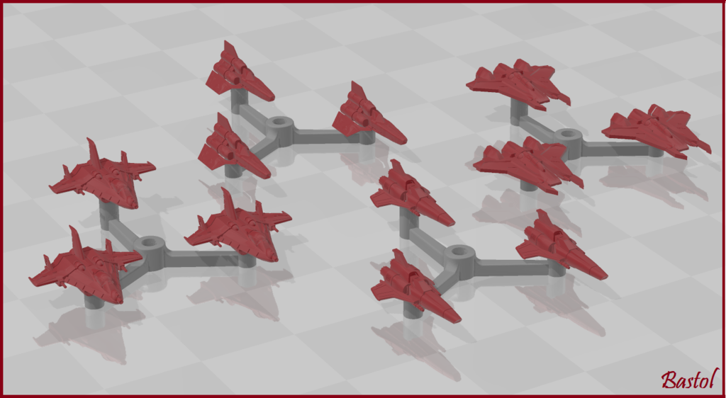 🚀 Fleet Commander Escadron Intercepteur/Interceptor squadron #3・Free 3D ...