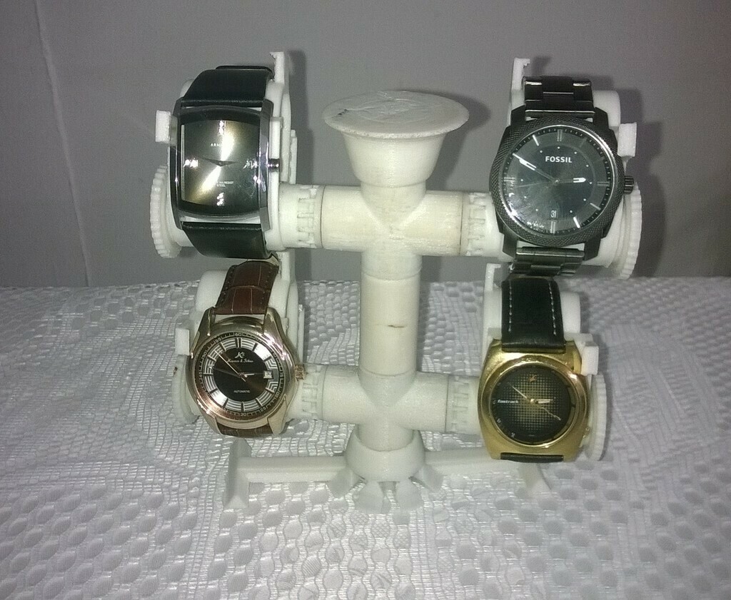 Free 3D file Designer watch stand ⌚・3D printable model to download・Cults