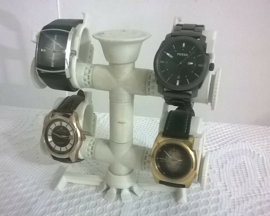 Free 3D file Designer watch stand ⌚・3D printable model to download・Cults