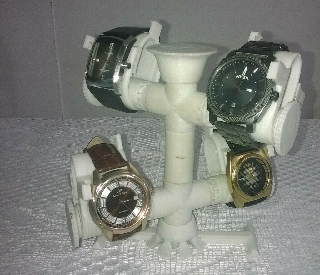 Free 3D file Designer watch stand ⌚・3D printable model to download・Cults