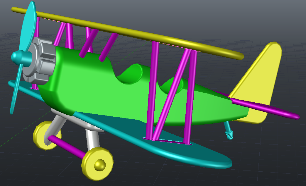 STL file Airplane toy, biplane 🛩️ ・3D printable design to download・Cults