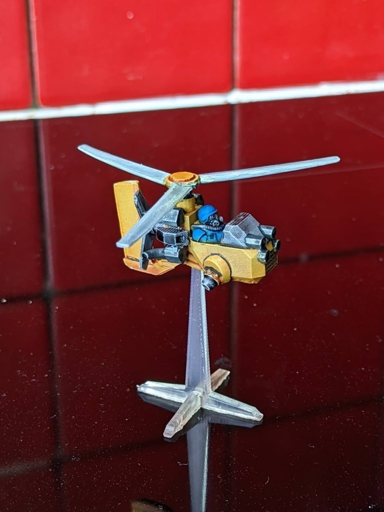 🎲 Gaslands Autogyro Easy Print・Free 3D File for ・Cults