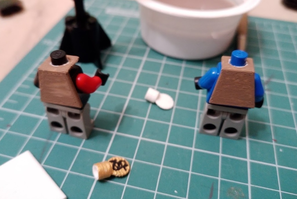 🎩 Sokol - LEGO Cape/uniform with beret・Free 3D File for ・Cults