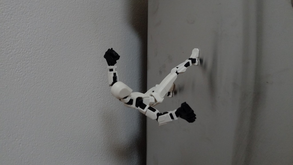 🧲 Boulder magnetic hands and boots for Dummy 13・Free 3D File for ・Cults