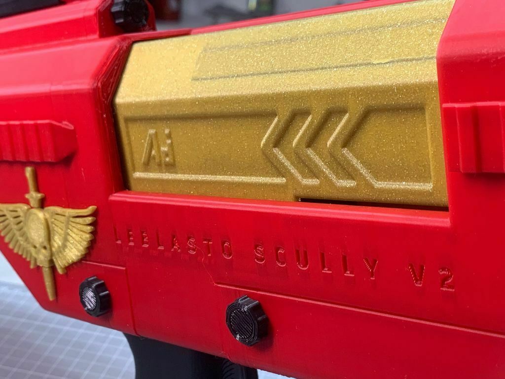 👽 Warhammer40k bolter style mod for the Leblasto Scully V2・Free 3D File for ・Cults