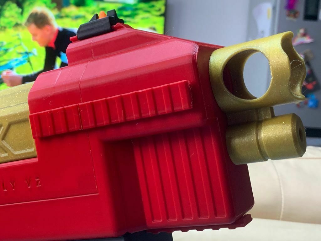 👽 Warhammer40k bolter style mod for the Leblasto Scully V2・Free 3D File for ・Cults