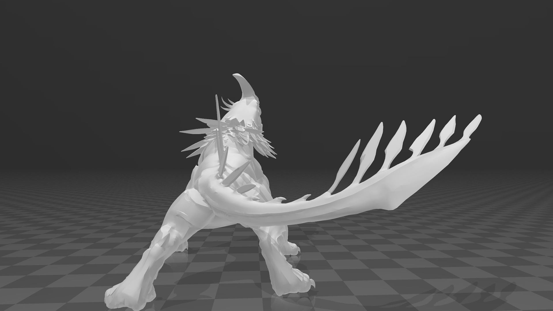 👹 Embermane From Dauntless・ STL File for ・Cults