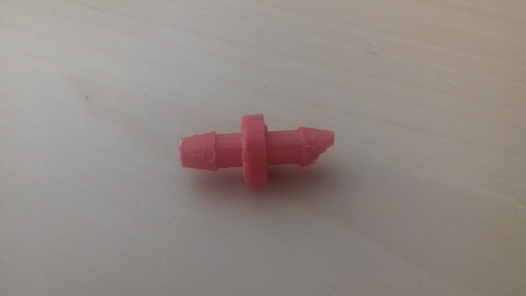 🏠 Conexión microtubos de 4 mm para riego / Micro tube connector 4mm for ...