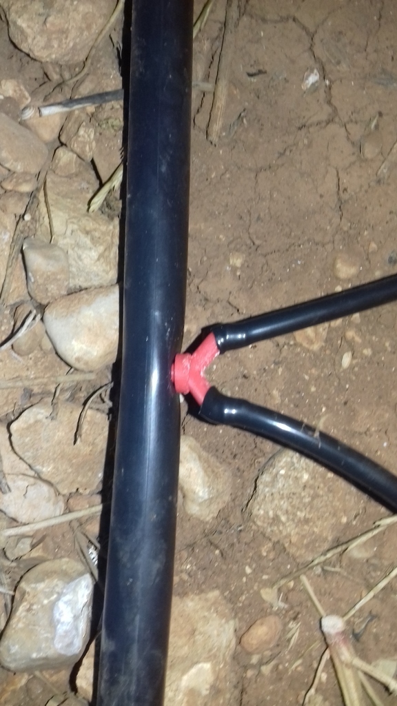 🏠 Conexión microtubos de 4 mm para riego / Micro tube connector 4mm for ...