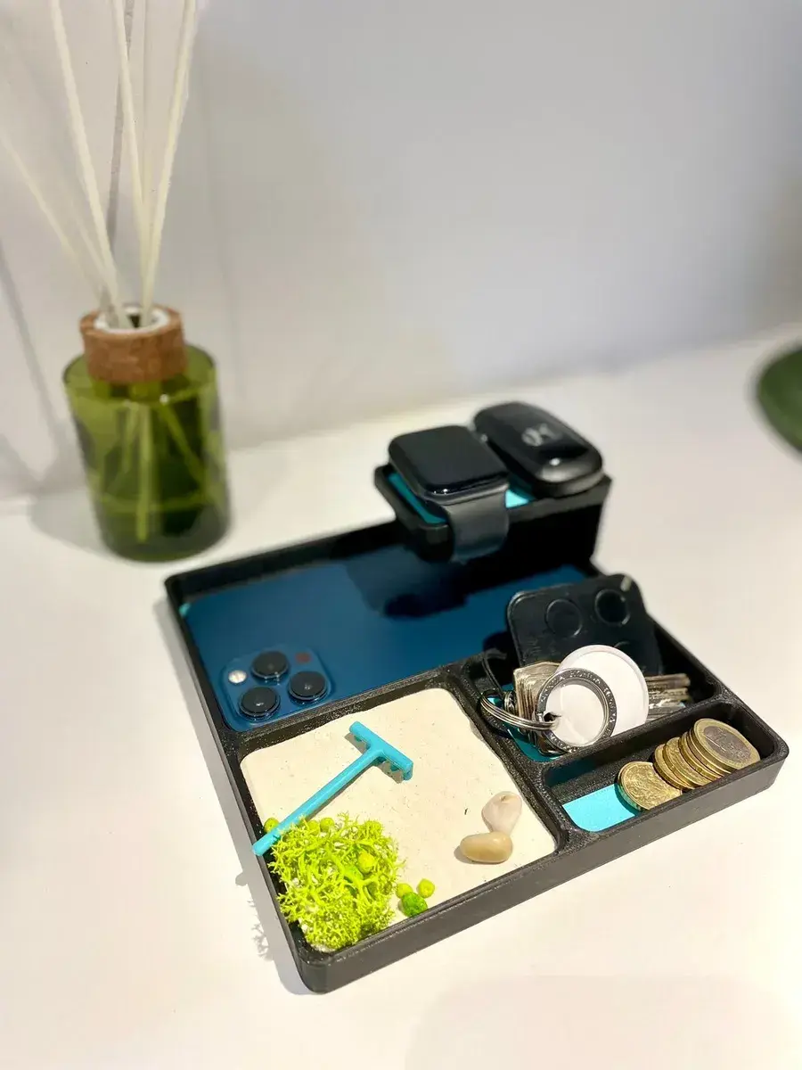 Free 3D file Zen Catch-All Tray 🪞 ・3D printable object to download・Cults