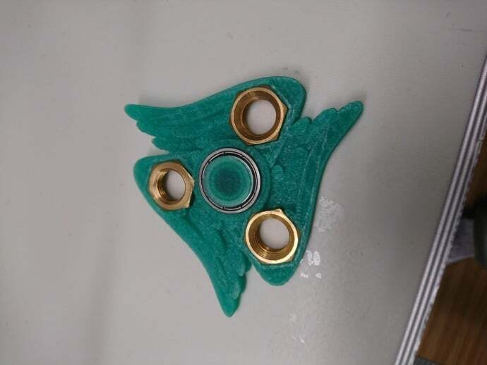 3D printing Winged Fidget Spinner・Cults