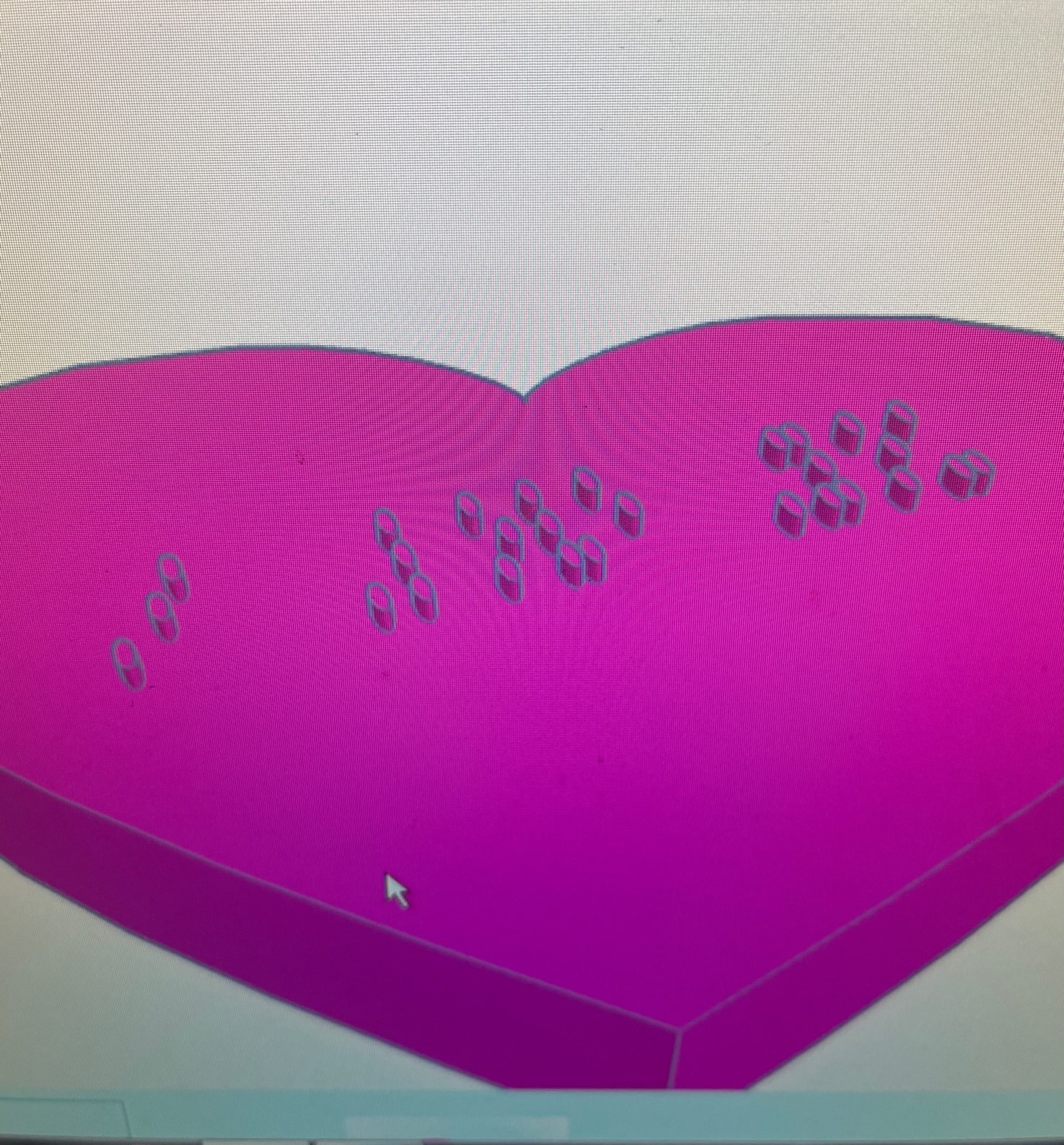 STL file Heart with "I Love You" in braille 💜・Template to download and ...