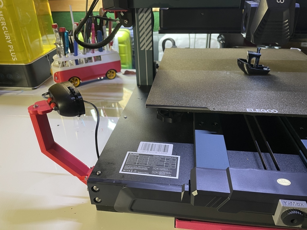 Archivo 3D gratis Elegoo Neptune 4 Pro / Plus / Max Webcam-Mount para ...