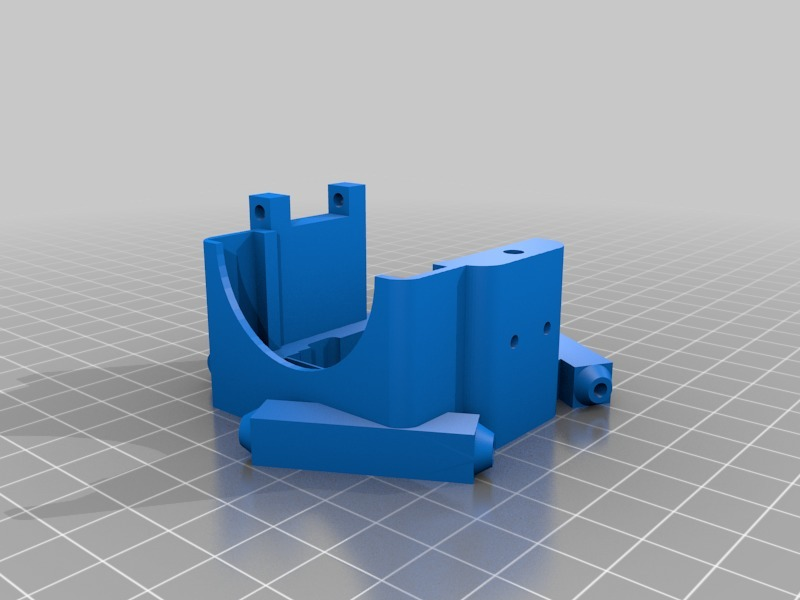 Free 3D file Flsun 2017 Effector with autoleveling for E3D Cyclops 🧞‍♂️ ...