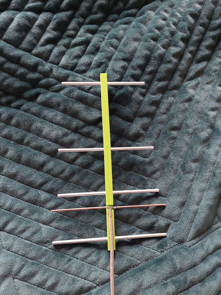 📶 DG7YBN 5el Yagi antenna for 23cm (1296 MHz)・Free 3D File for ・Cults