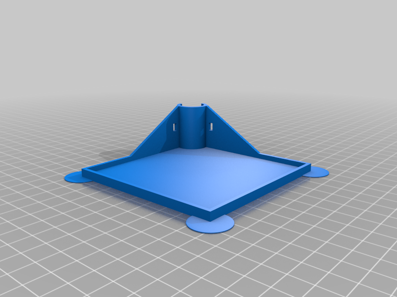 ⛺ Shelf for 16mm rod in grow tent・Free 3D File for ・Cults