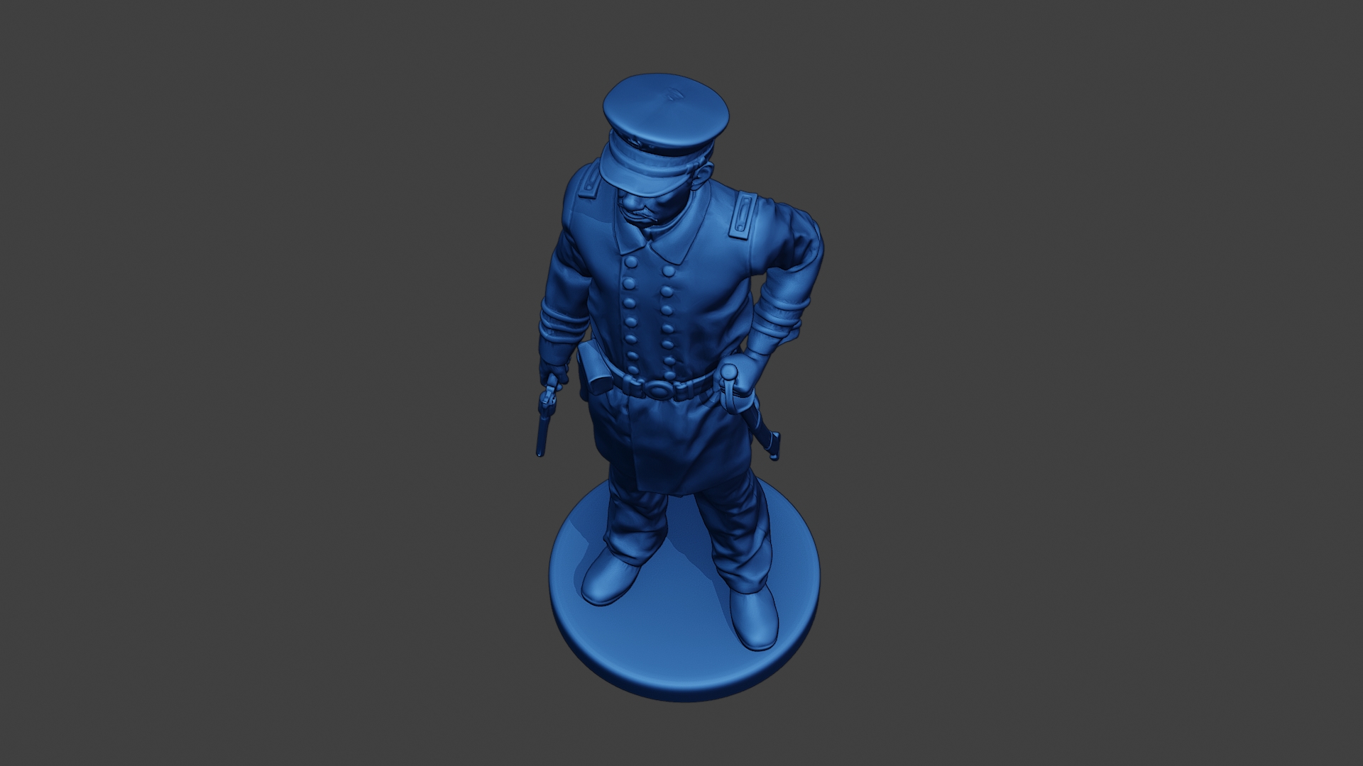 👨 American Naval Officer Stand Civil War Union ACWUS1・ 3D File for ・Cults