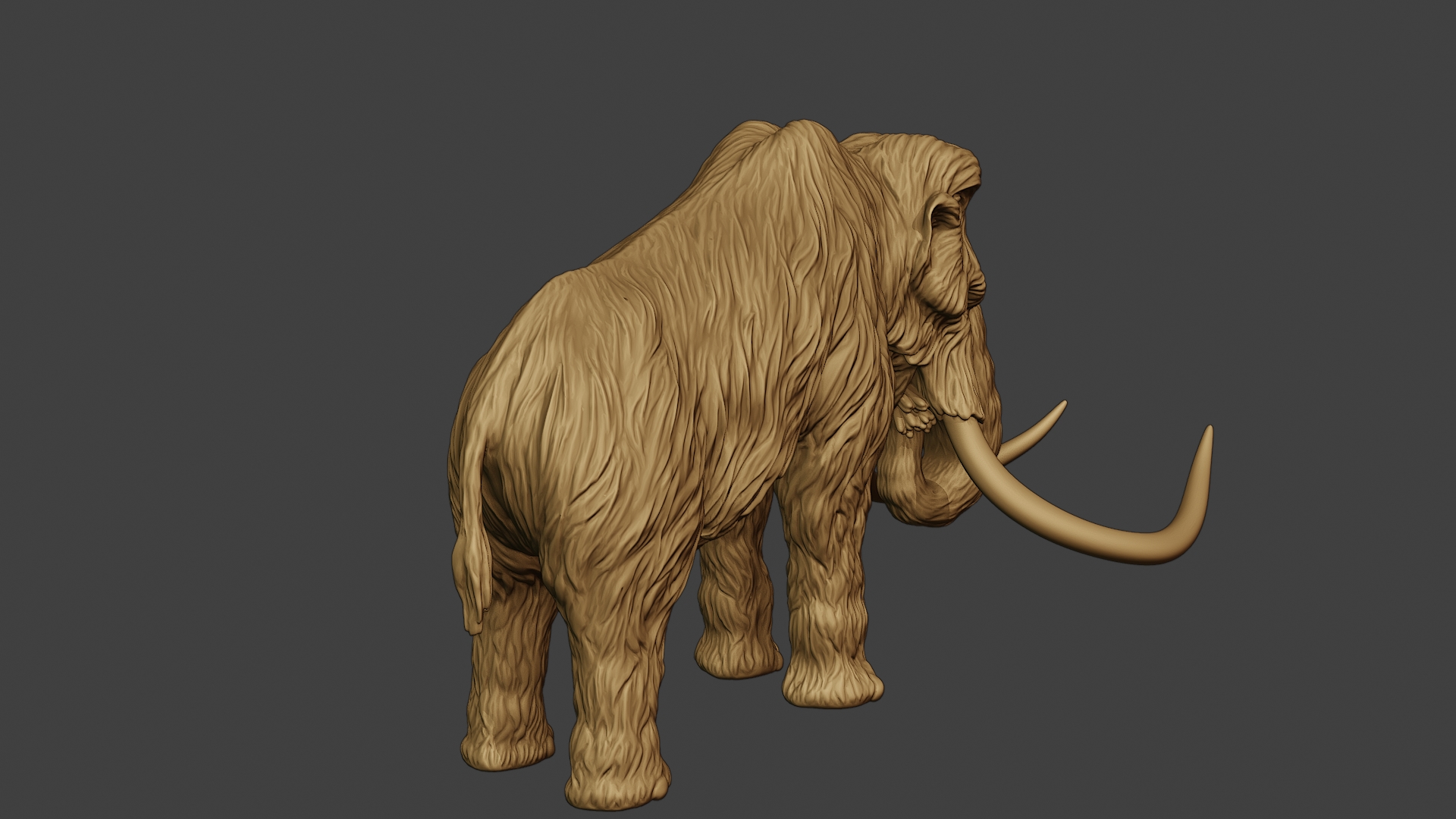 🦣 Mammoth P1・ 3D File for ・Cults