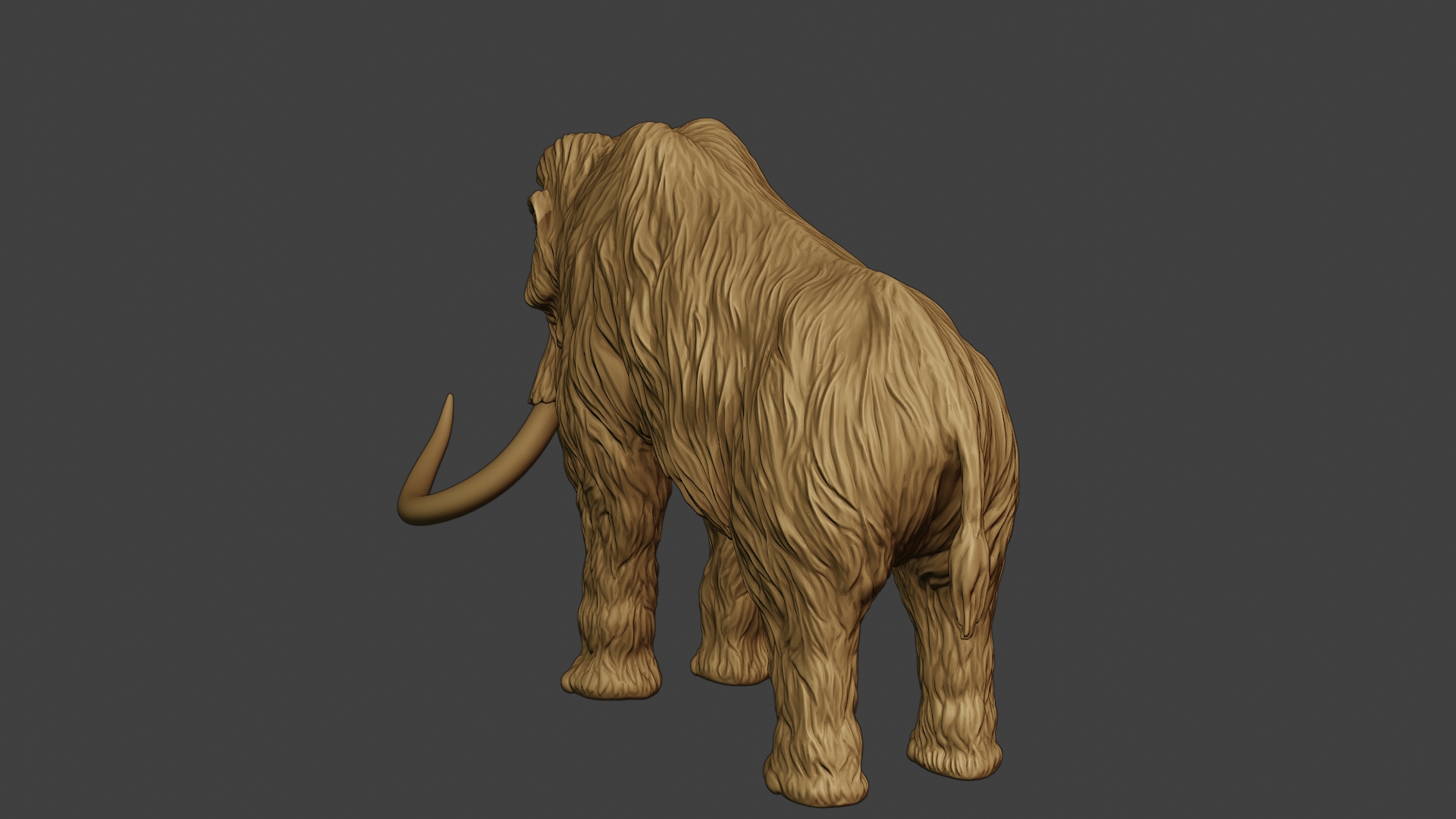 🦣 Mammoth P1・ 3D File for ・Cults