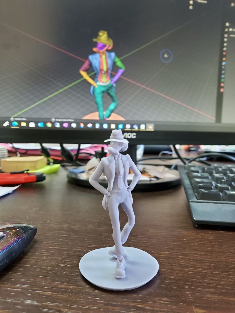 🗿 Daisuke Jigen・Free STL File for 3D printing・Cults