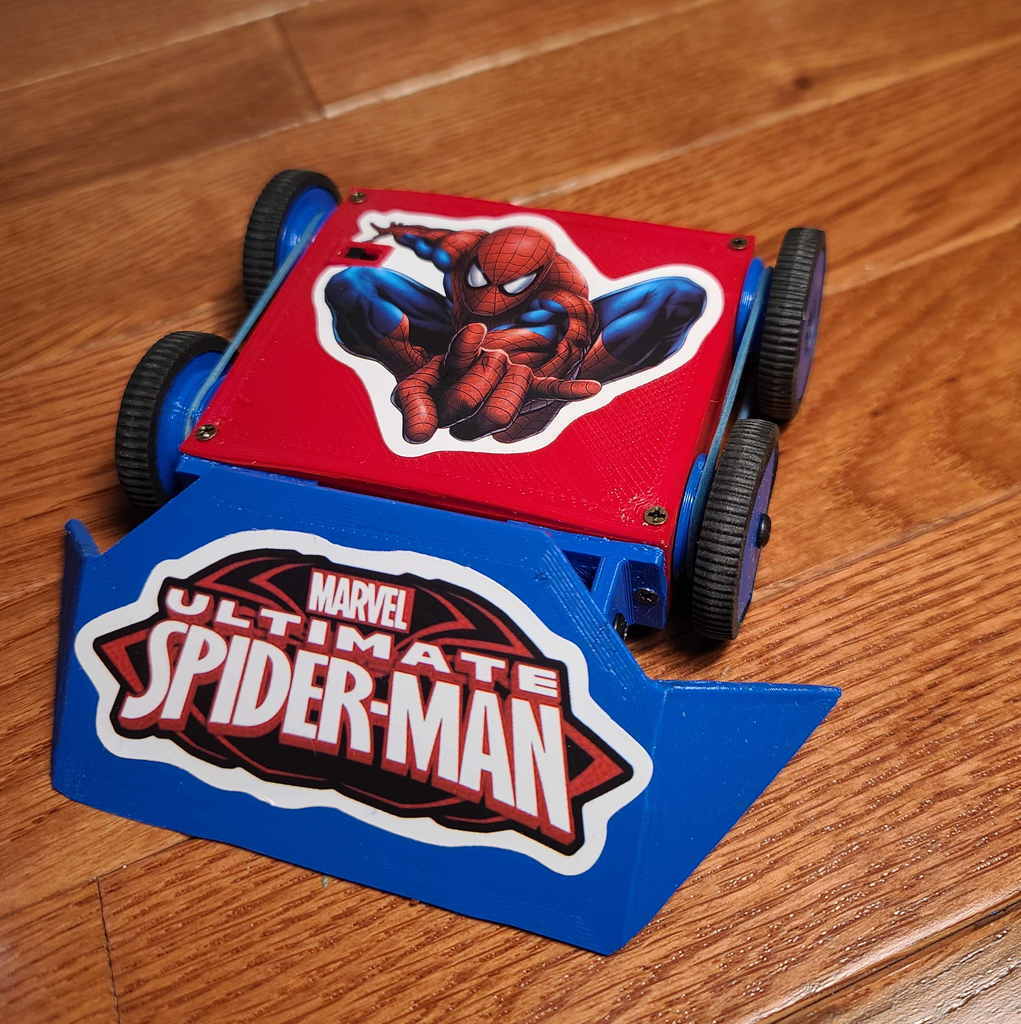 🧚 Battlebot Fork Fairy 150g 4x4 belt drive・Free 3D File for ・Cults