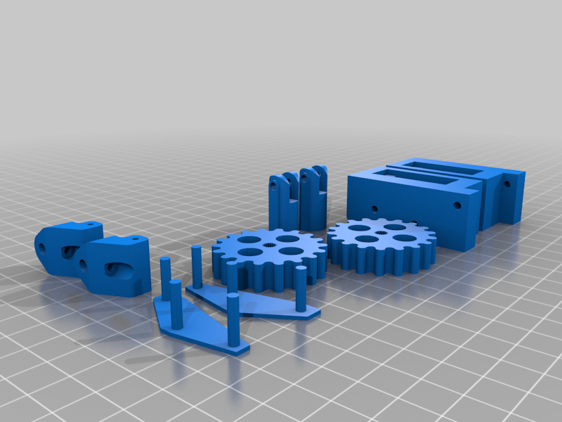 Free 3D file Avios Hu16 ITTD Main Gears 🚁 ・3D printable object to ...
