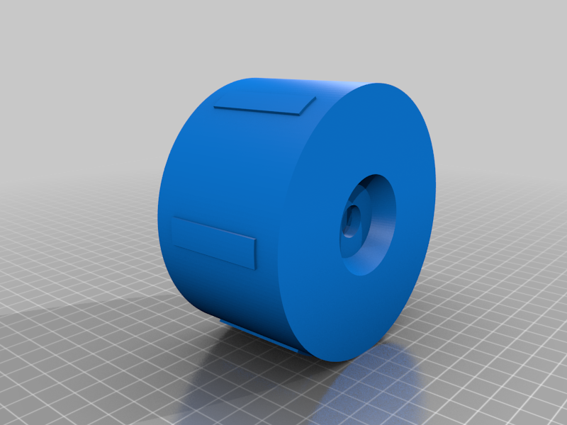 🛞 Paddle Wheel (rim & tire) 1/8 for snow / sand・ STL File for 3D ...