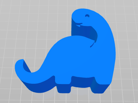 Free STL file Dinosaur Phone Stand 🦖・3D printing model to download・Cults