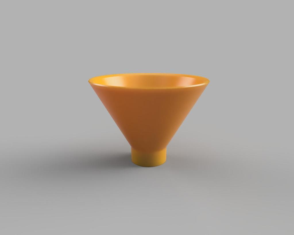 Free STL file Threaded funnel for botttles - no spill 🍾 ・3D printer ...