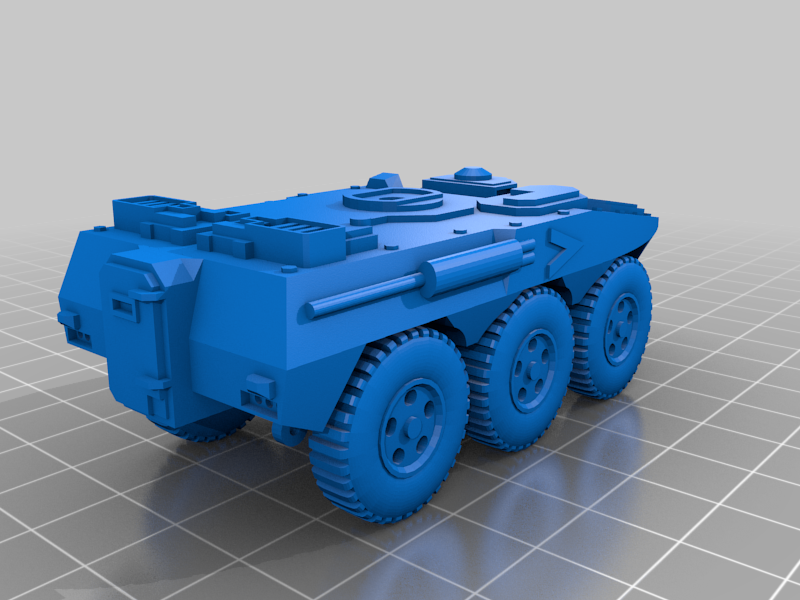 Free 3D file VEC 6x6 🛰 ・3D print design to download・Cults