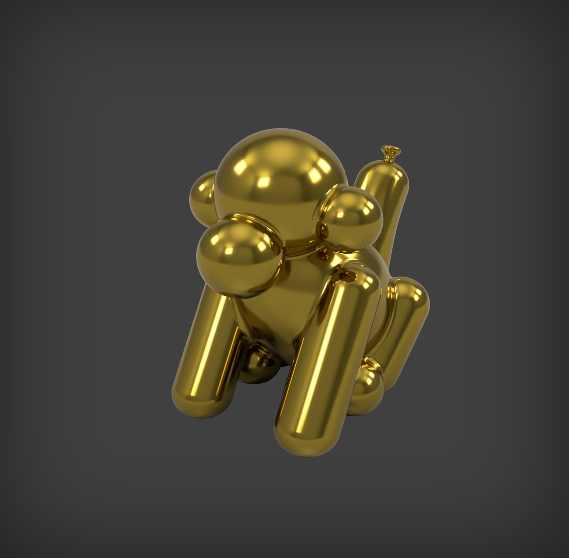 STL file Balloon Monkey 🎈 ・3D printable model to download・Cults