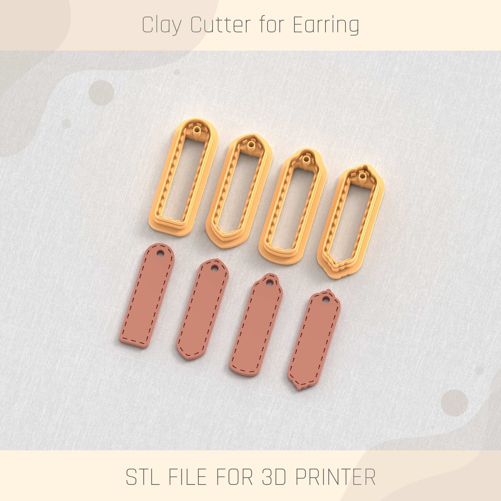 🔖 Ordinary Bookmark Pack・ 3D File for 3D printing・Cults