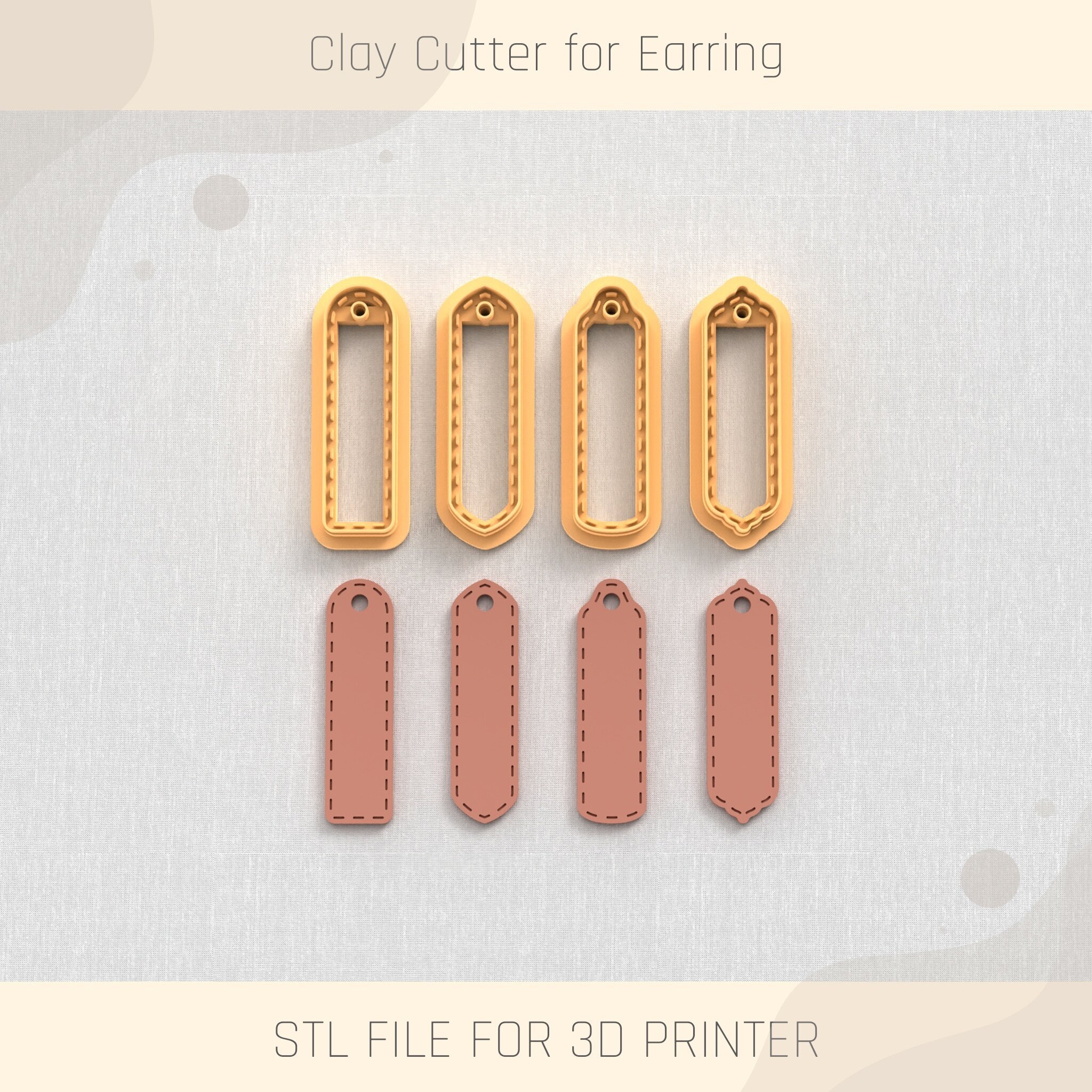 🔖 Ordinary Bookmark Pack・ 3D File for 3D printing・Cults