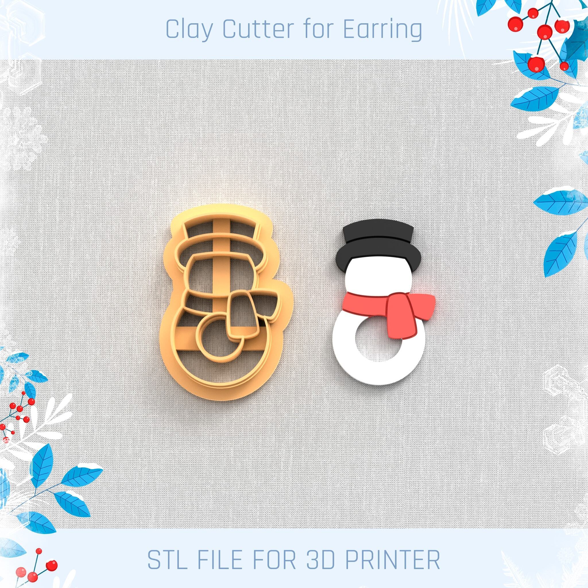 ☃️ Snowman Outline・ 3D File for 3D printing・Cults
