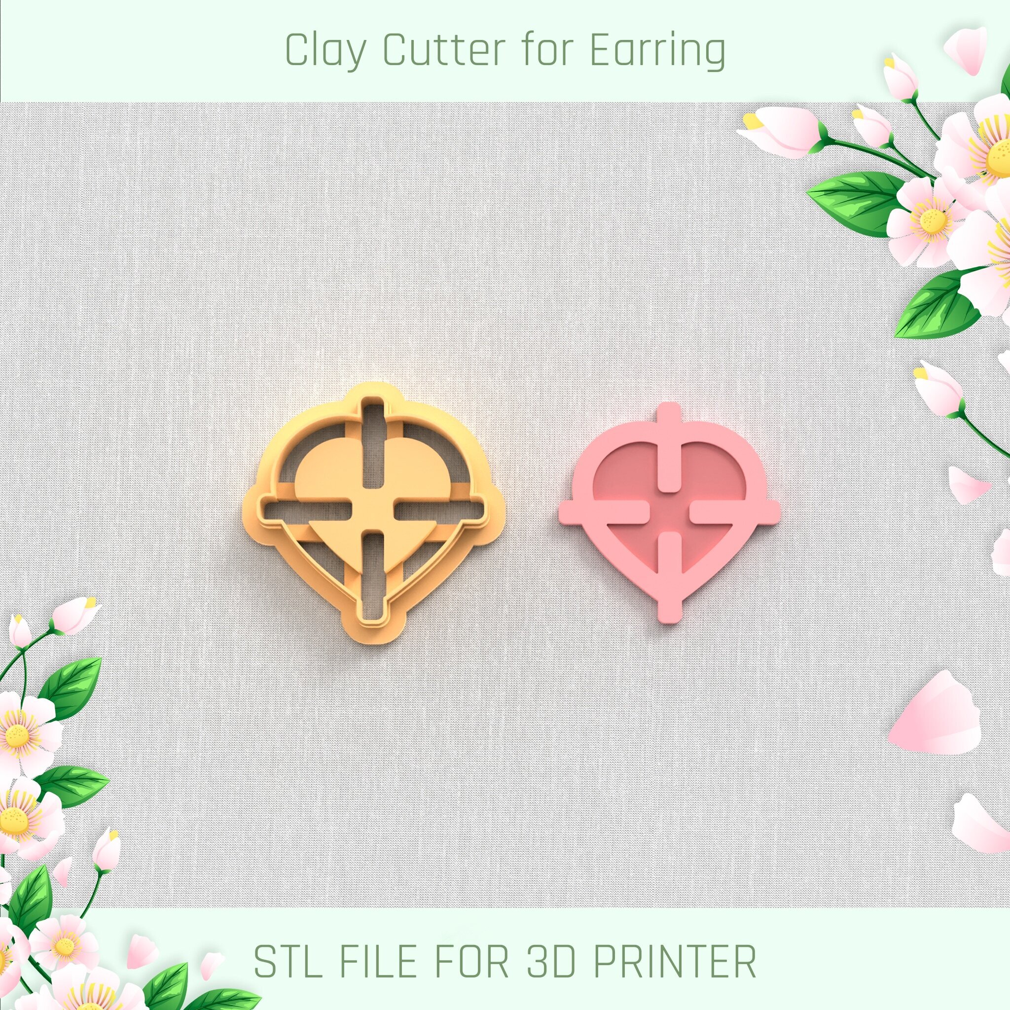 💜 Heart Scope Sight・ 3D File for 3D printing・Cults