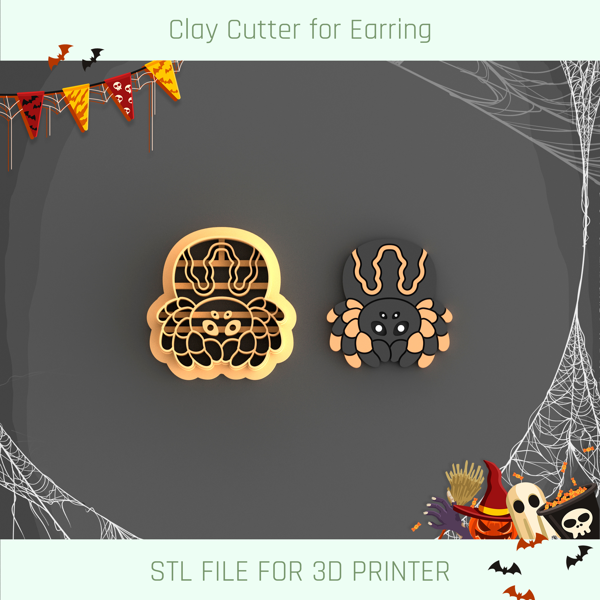 🕷️ Tarantula Spider・ 3D File for 3D printing・Cults