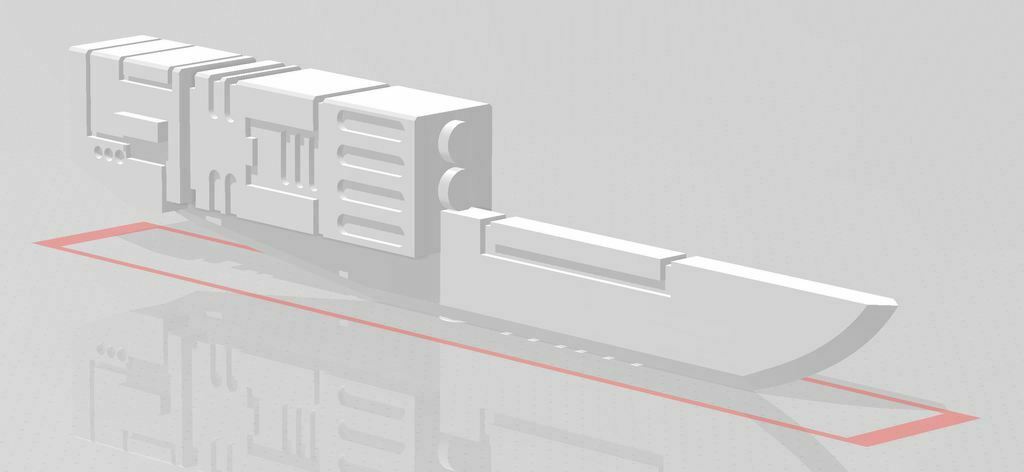 🎲 Tau Fusion Blade・Free 3D File for ・Cults