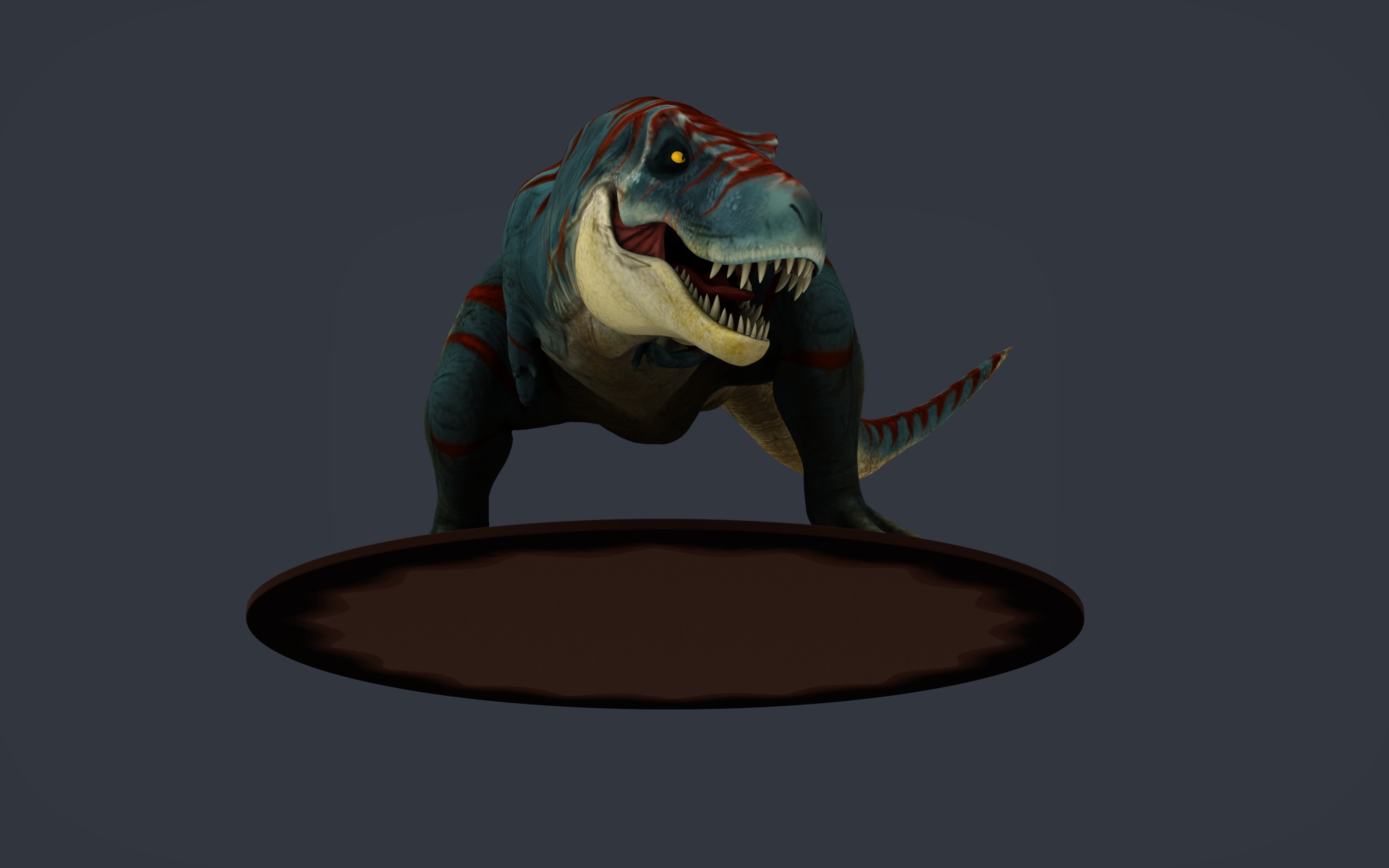 🦖 Printable Dino・Free OBJ File for 3D printing・Cults