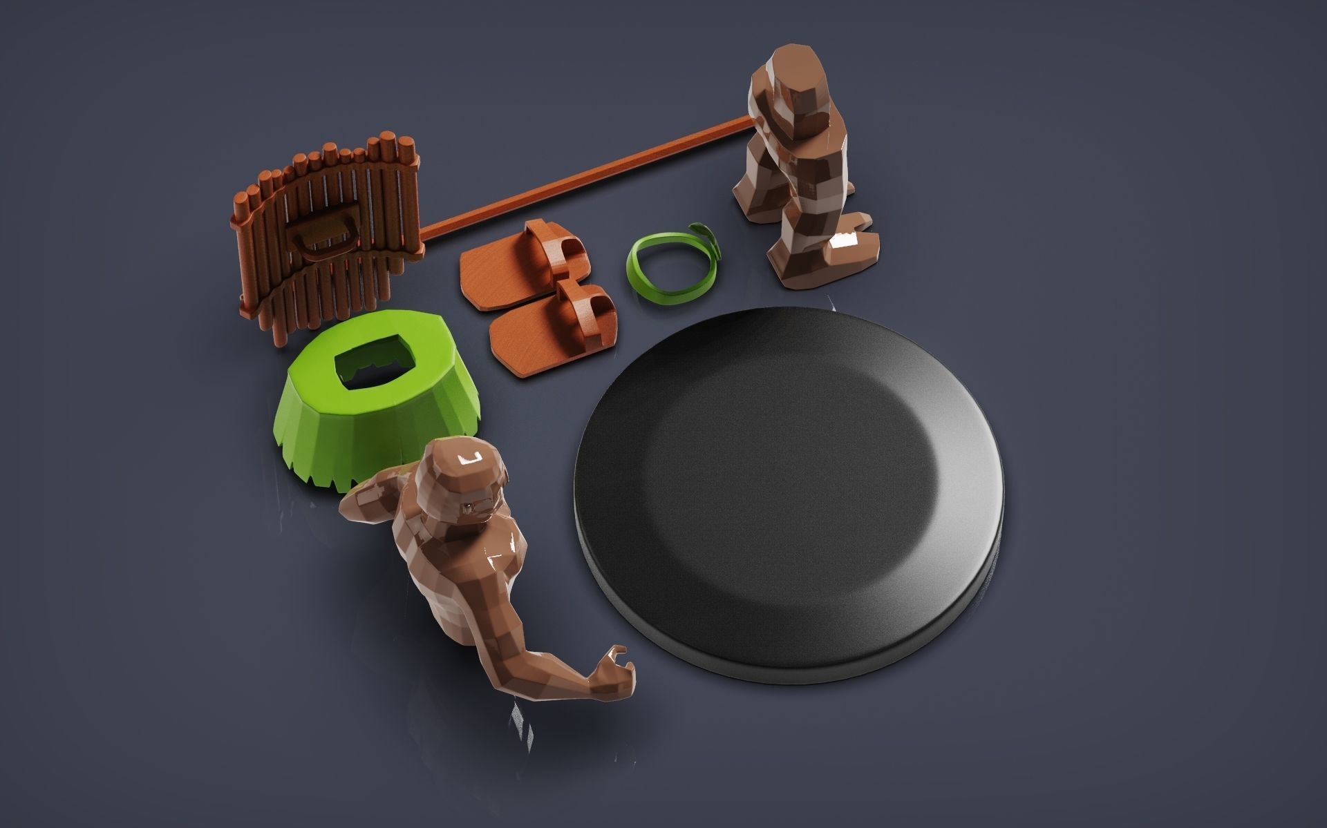 Free OBJ file Islander ♟️ ・3D printing design to download・Cults