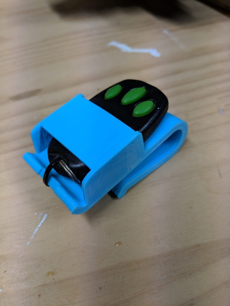 Free 3D file Garage Door Remote Sunvisor Clip 🚪・3D print model to ...