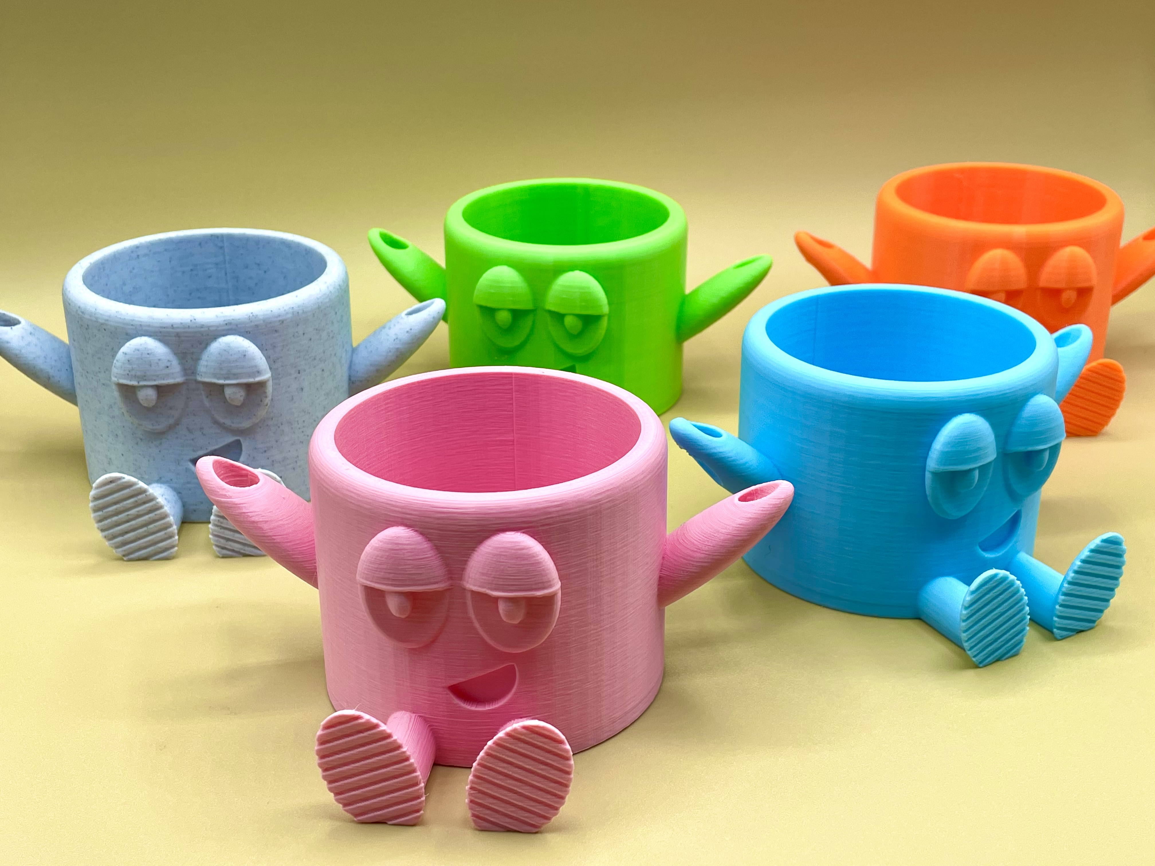 STL file Chill Buddy Desk Organizer 🛁 ・3D printer design to download・Cults