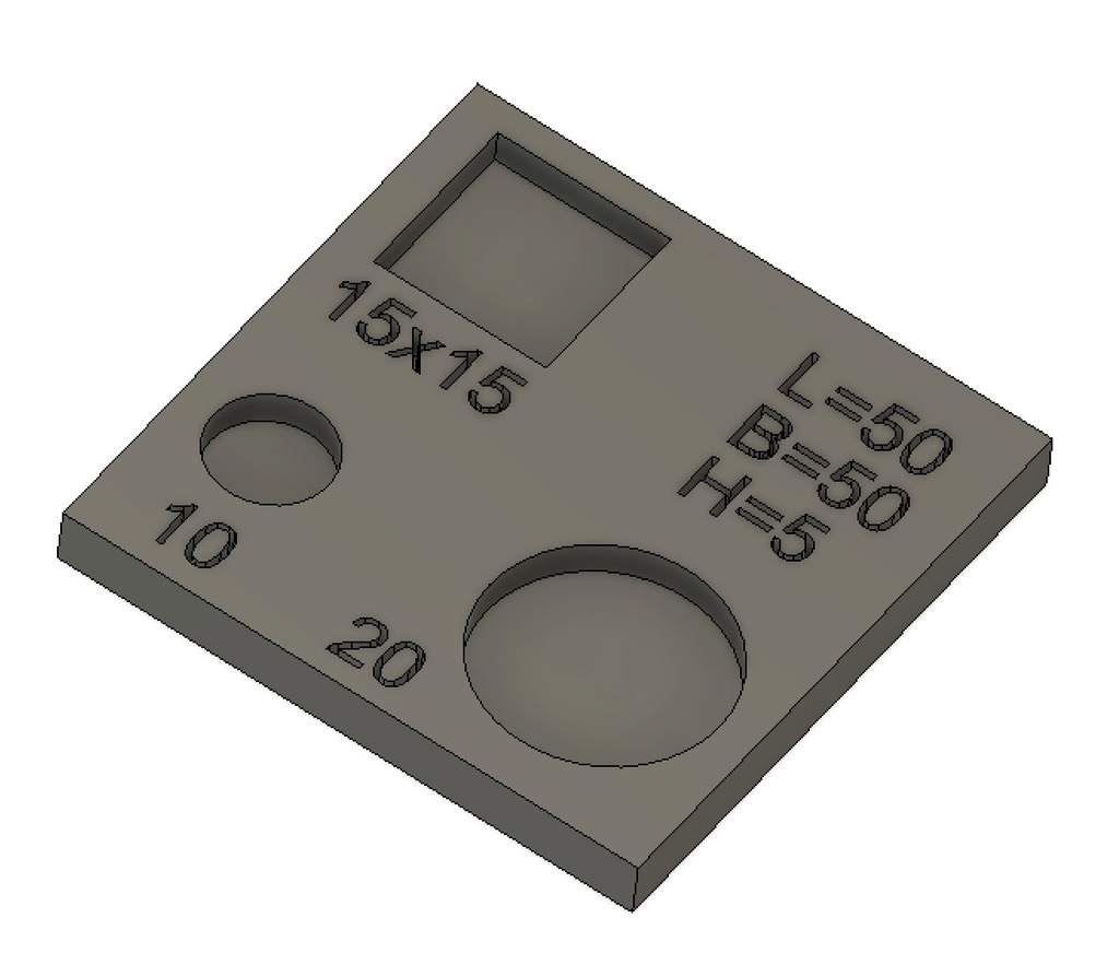 Free 3D file Calibration plate small 🤏 ・3D printer model to download・Cults